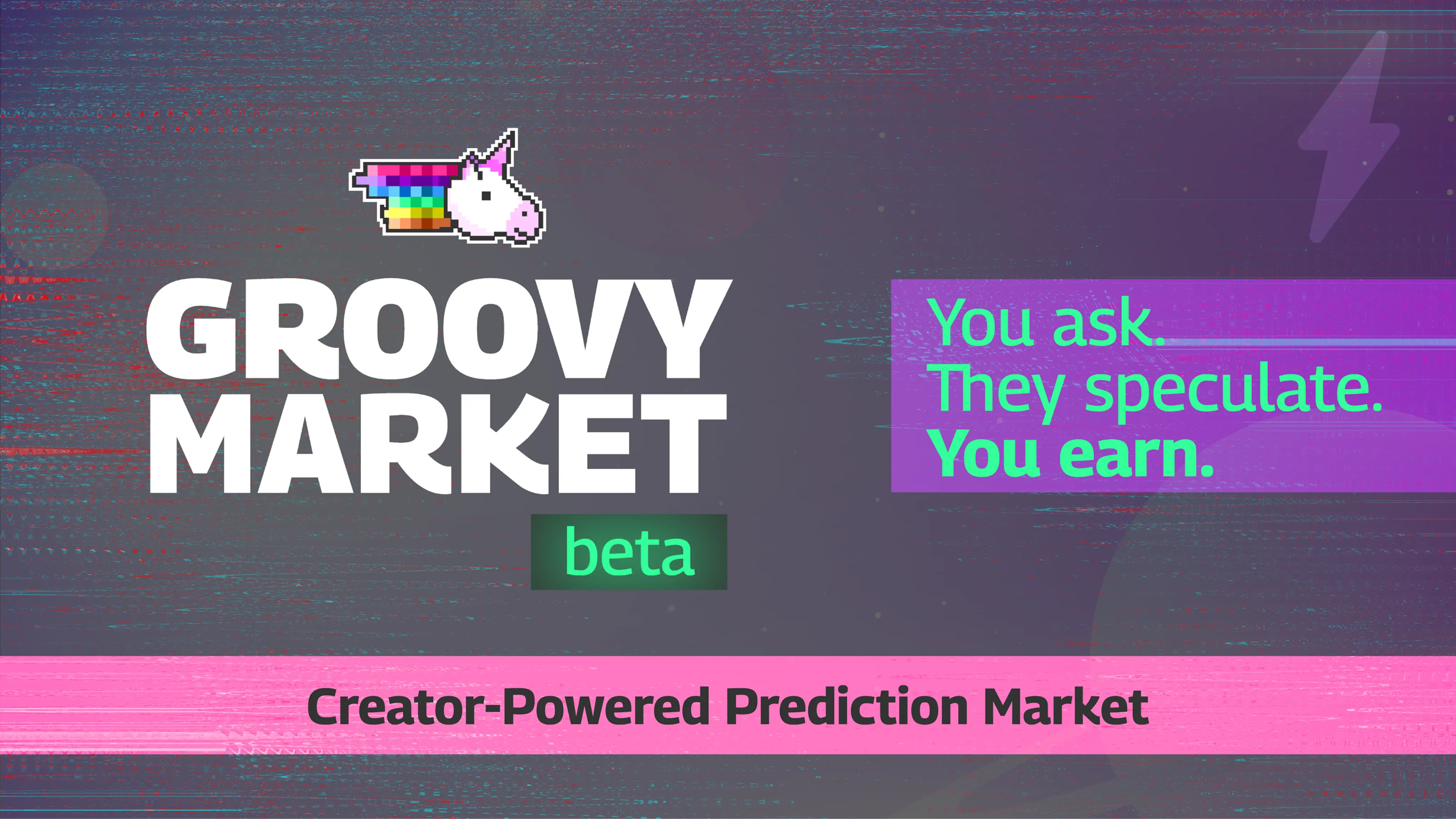 GroovyMarket | Turn Predictions Into Profit with Creator-Powered Markets